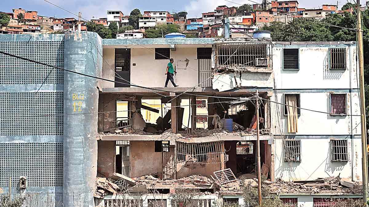 Esto lo había visto en Irak, no aquí; daños colaterales en Venezuela