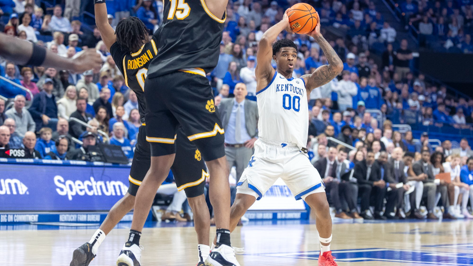 Kentucky basketball star Otega Oweh on the importance of transition ...