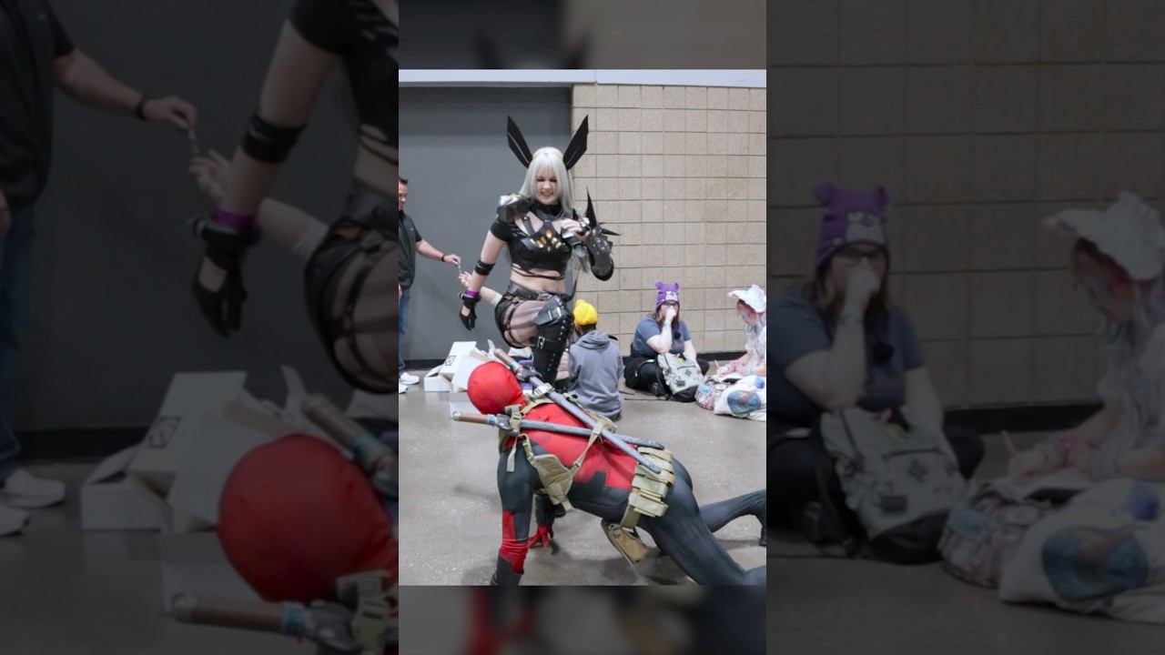 When you slide into her DMs and she rejects you #deadpool #magick #cosplay