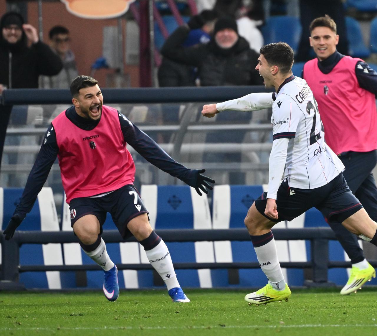 Bologna, peccato solo il finale. Cambiaghi segna, poi viene espulso. Il ...