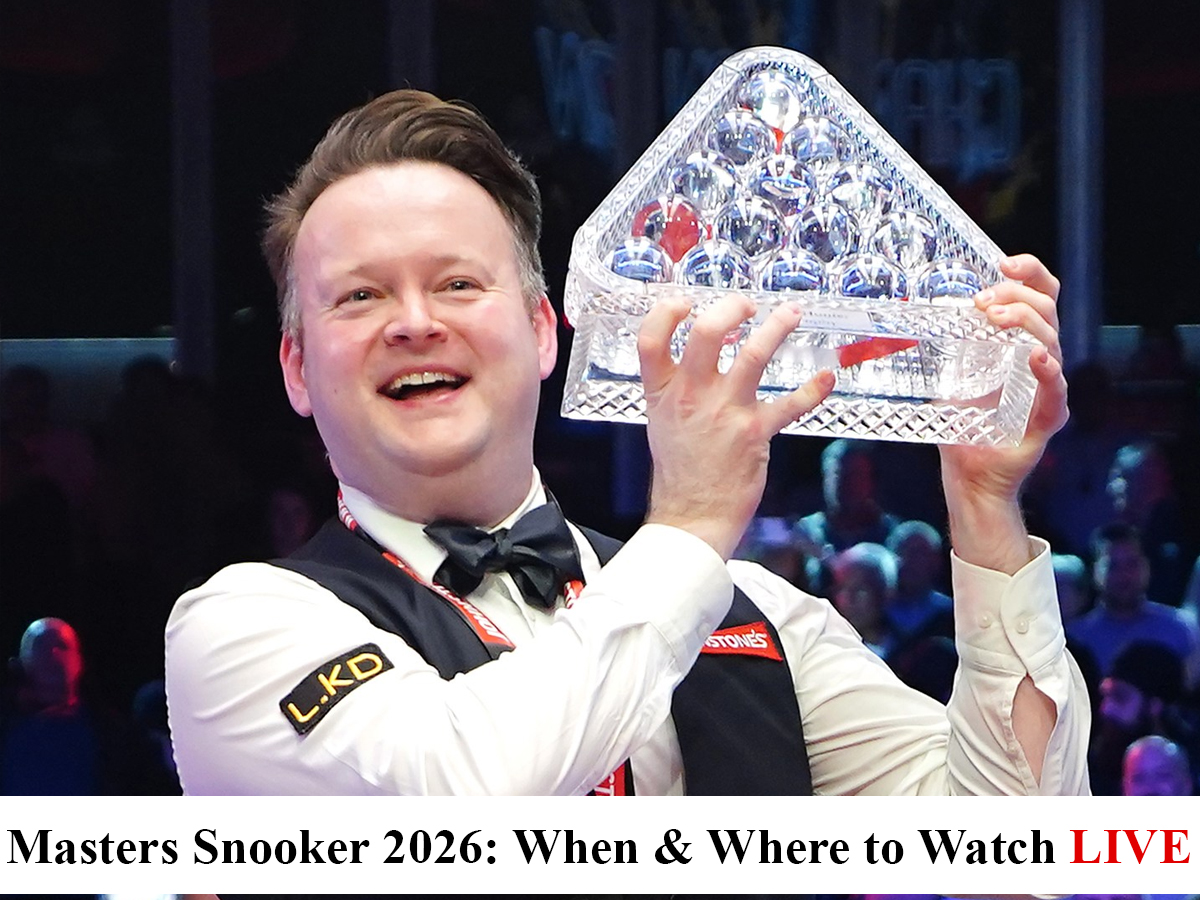 Masters snooker 2026: When & where to watch live, full match schedule ...