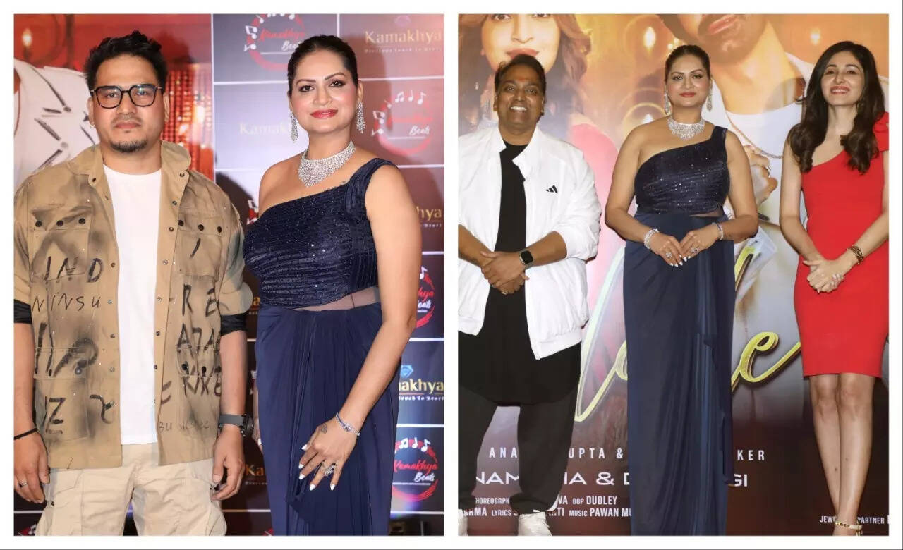 Ganesh Acharya launches Poonam Jha’s party track Maza Le Le