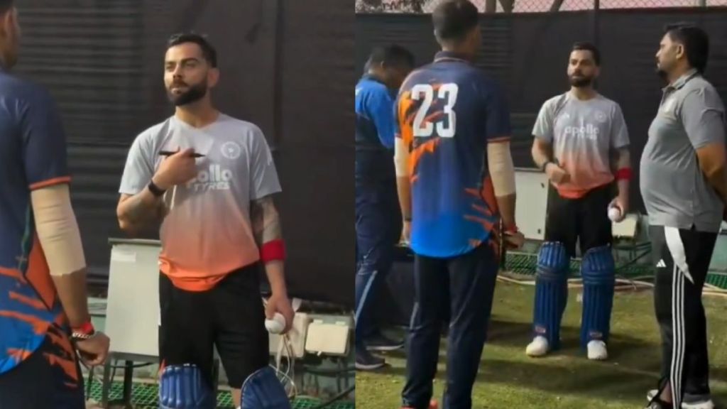 Watch: Virat Kohli’s special gesture for a net bowler