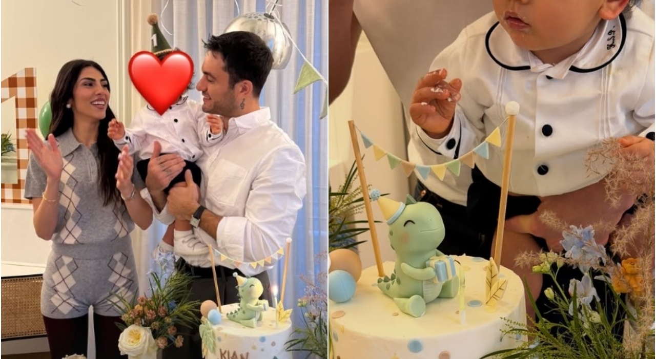 Giulia Salemi e Pierpaolo Pretelli festeggiano il primo compleanno di ...