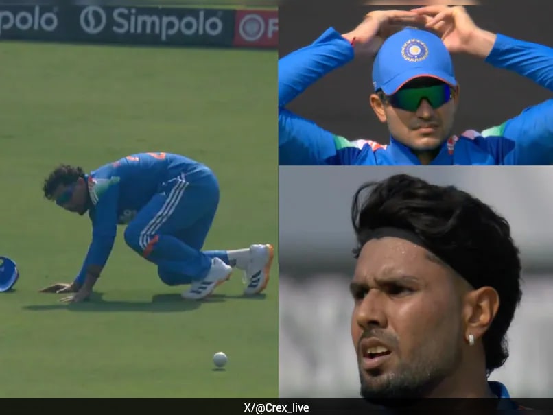 Harshit Rana, Shubman Gill Can't Believe As Kuldeep Yadav Drop Absolute ...