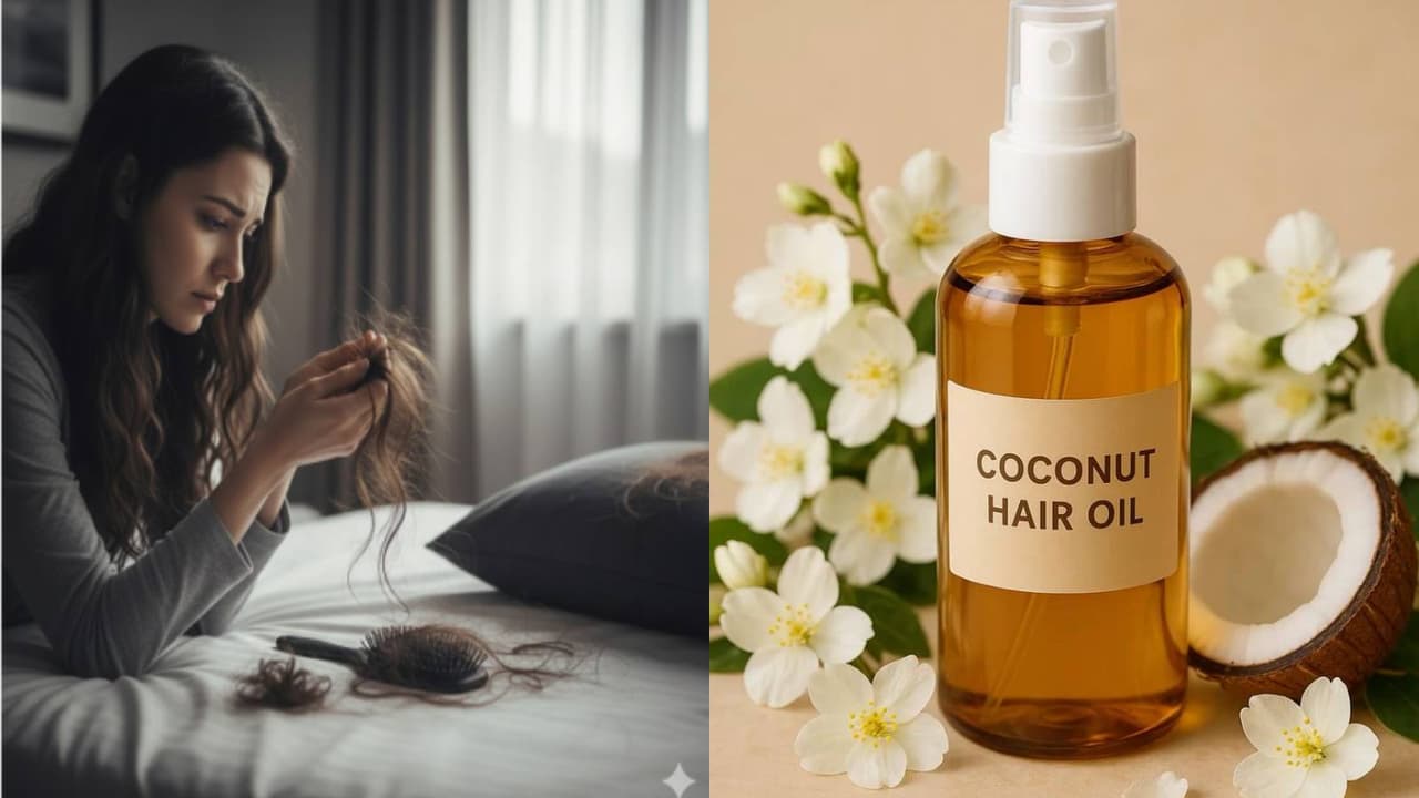 Hair fall solution: Mix these 3 ingredients with coconut oil for ...