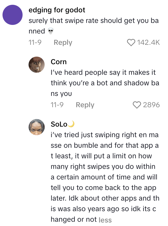 A traveler at an airport was seen rapidly swiping right on a dating app ...