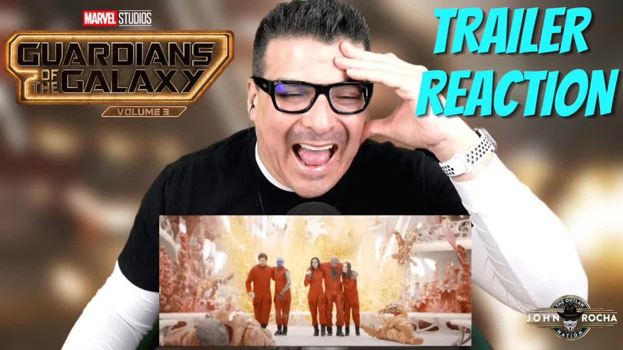 Guardians of the Galaxy Vol 3 - trailer reaction | Super Bowl | Marvel ...