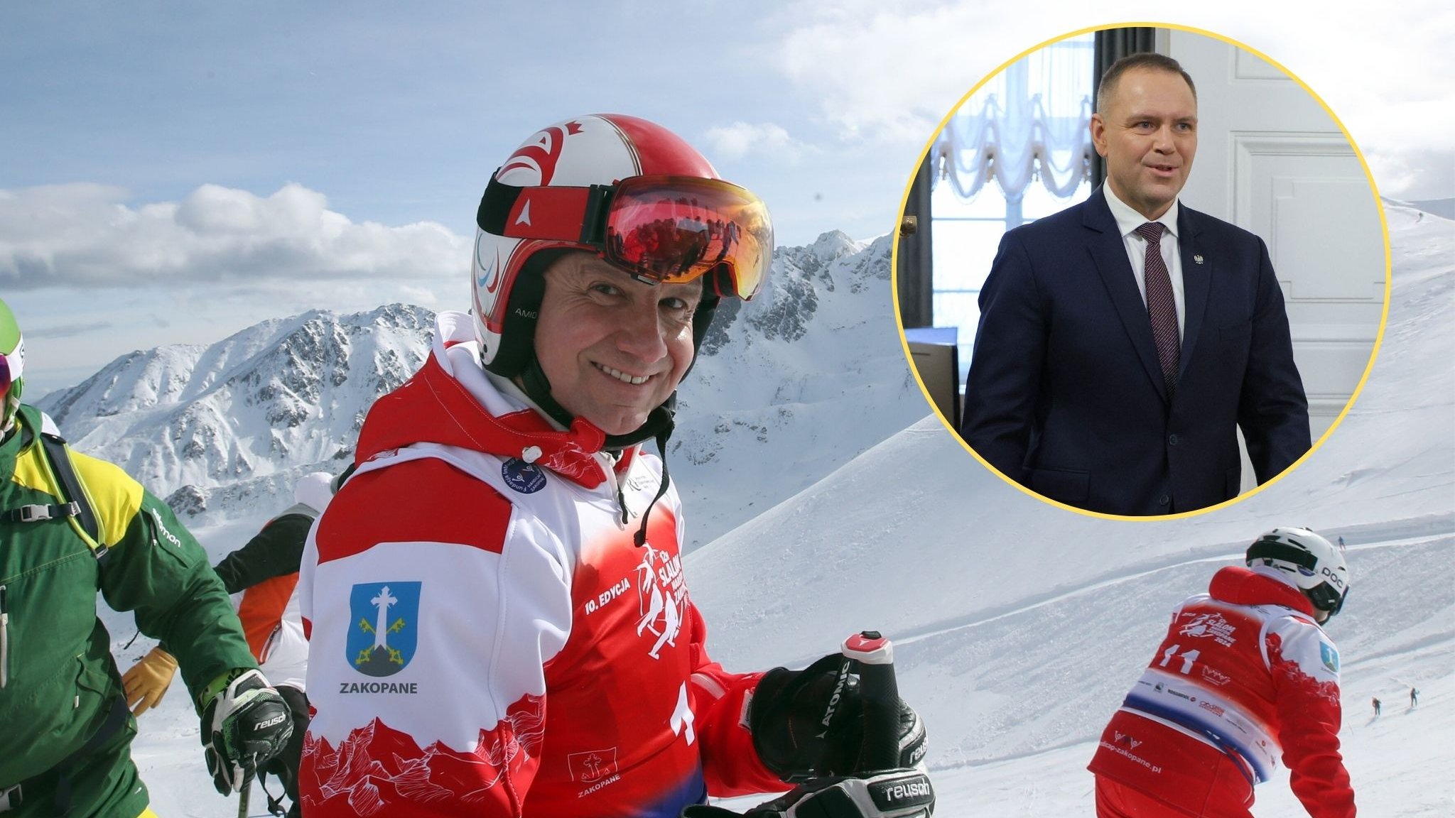 Karol Nawrocki patronuje Slalom Maratonowi. Wśród zawodników Andrzej Duda