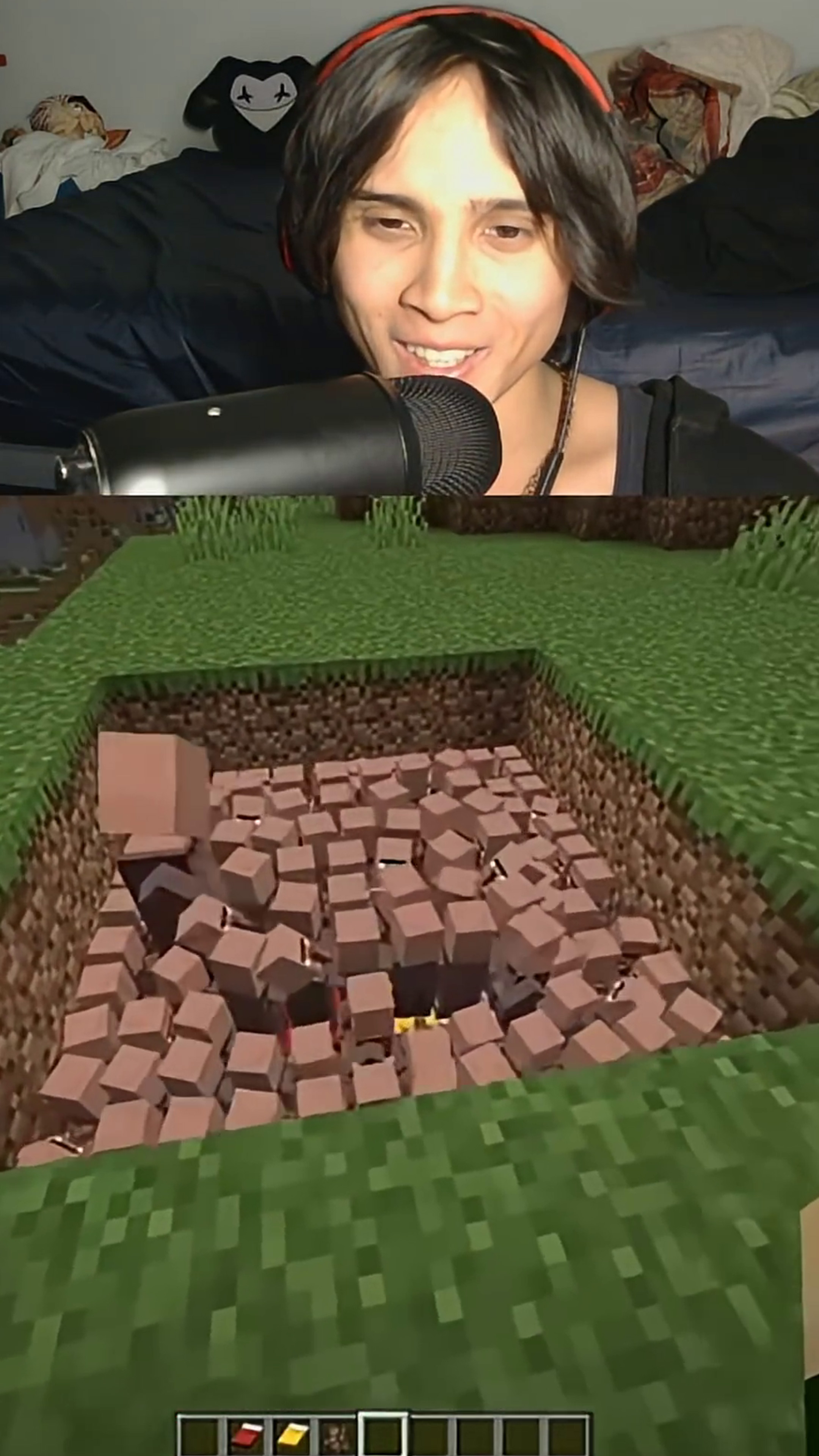 Villager breeding goes very wrong in Minecraft