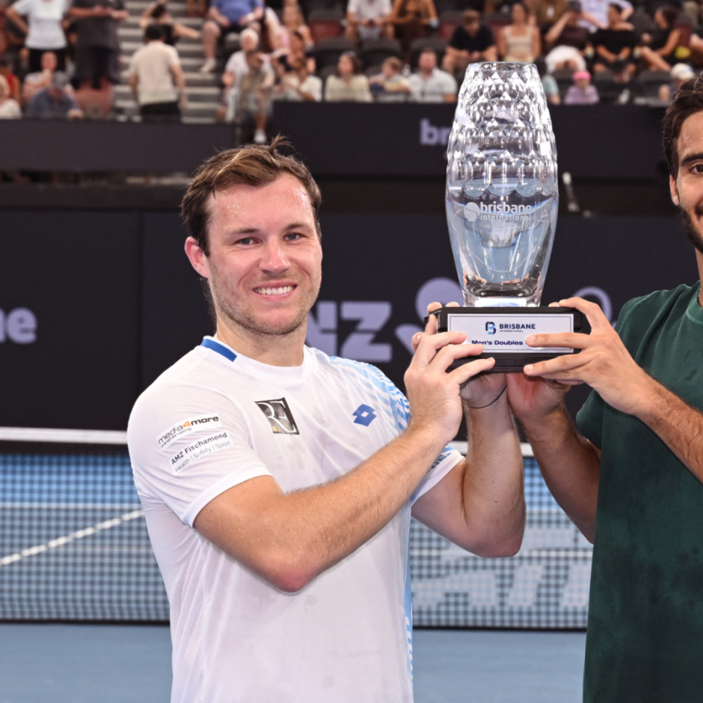 Miedler holt mit Cabral Doppeltitel in Brisbane