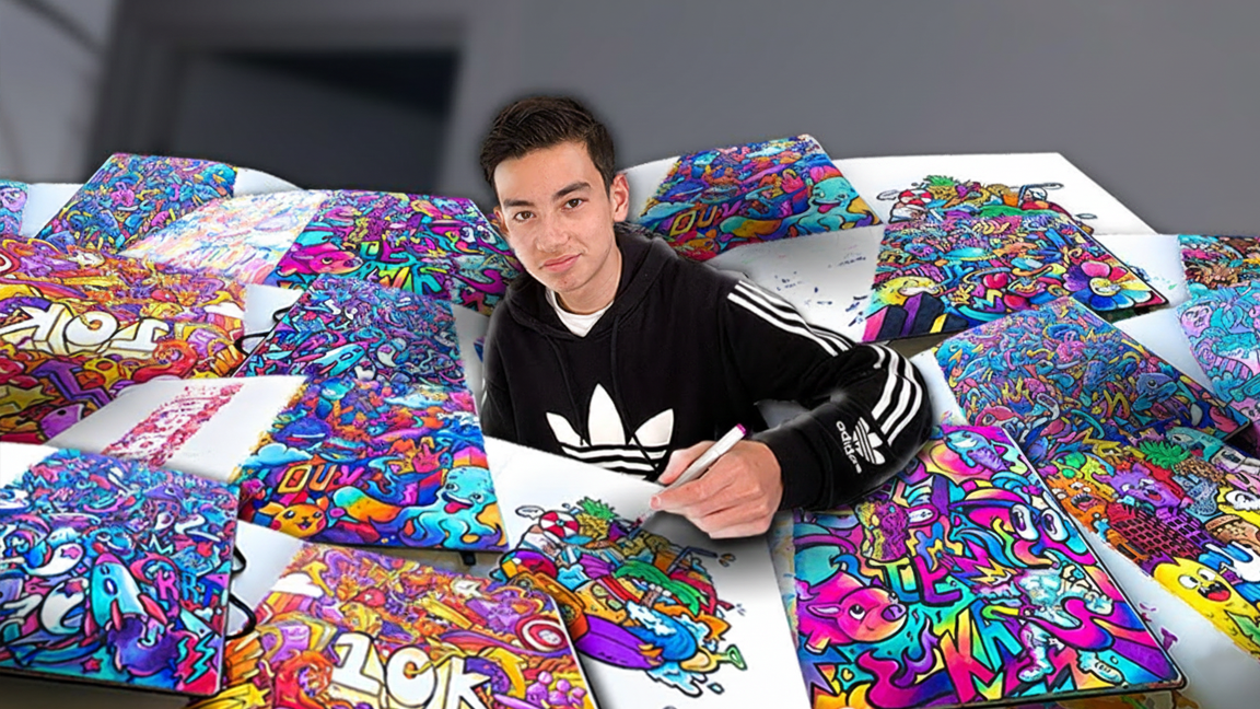 Doodling until the marker runs dry