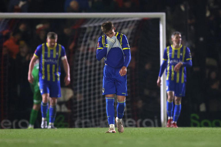 Weston-super-Mare boss 'so proud of team' after agonising FA Cup exit