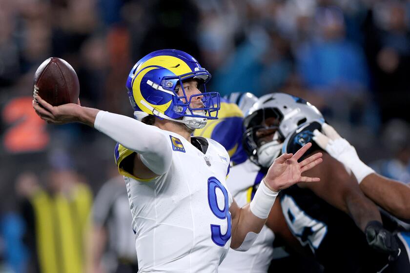 Plaschke: Rams playoff win was messy and ominous. Can they keep winning ...