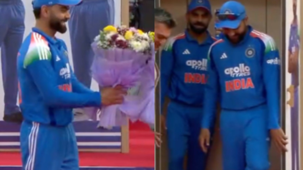 Virat Kohli, Rohit Sharma's 'out of the box' felicitation has social ...