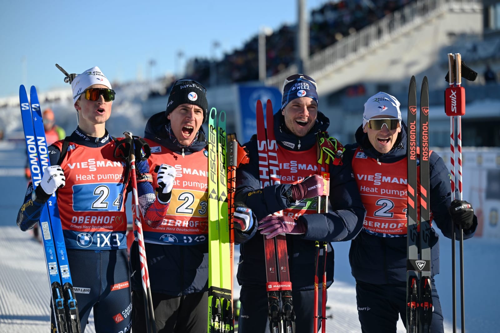 Norway fight back for men's relay win in Biathlon World Cup