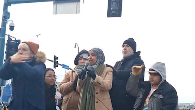 Ilhan Omar tells Minneapolis protesters 'We are going to make sure that ...