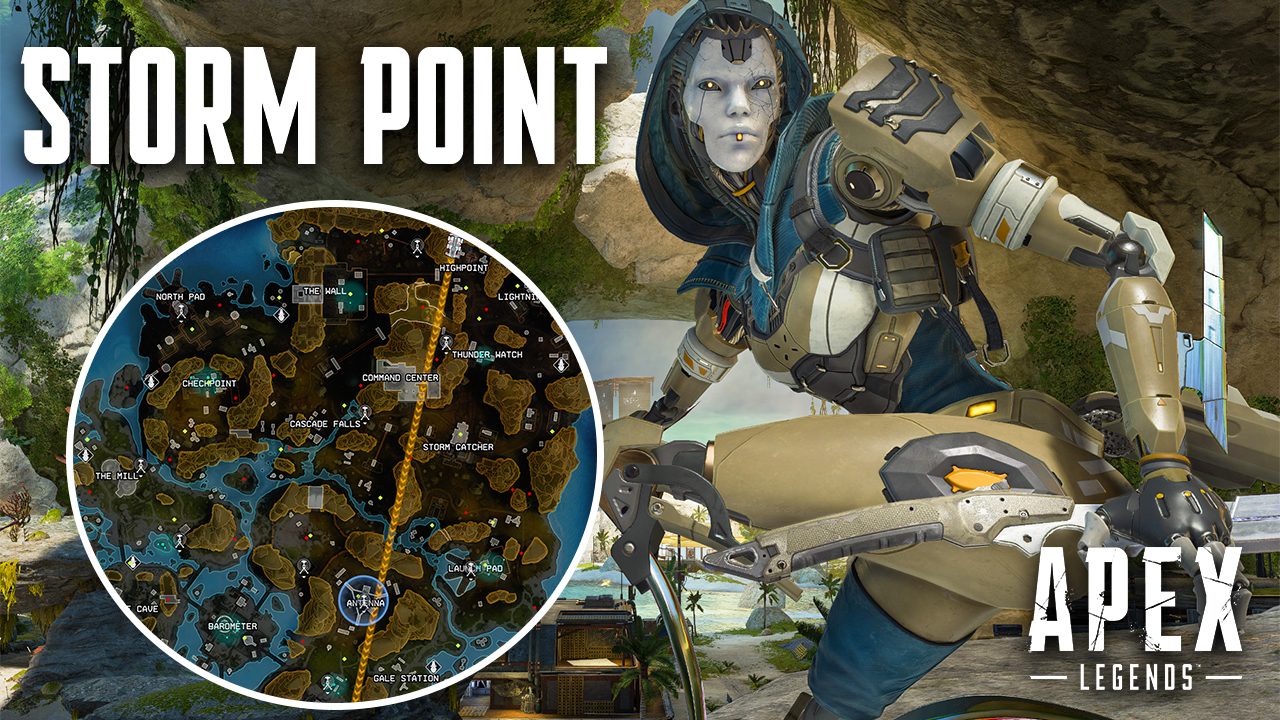 Storm Point is here: Apex Legends Escape full map overview reaction
