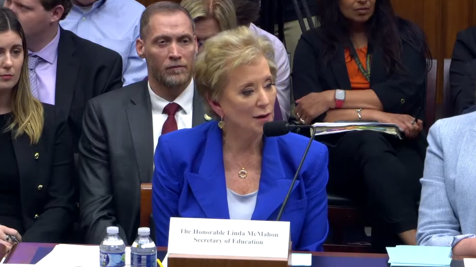 'We should teach accurately': Linda McMahon plugs her ears, refuses to ...