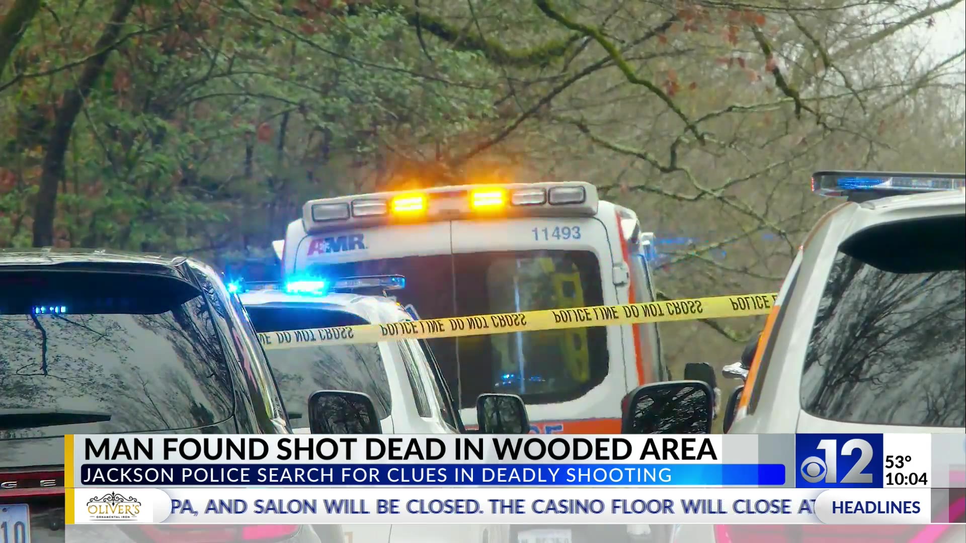 Man found shot to death in wooded area in Jackson