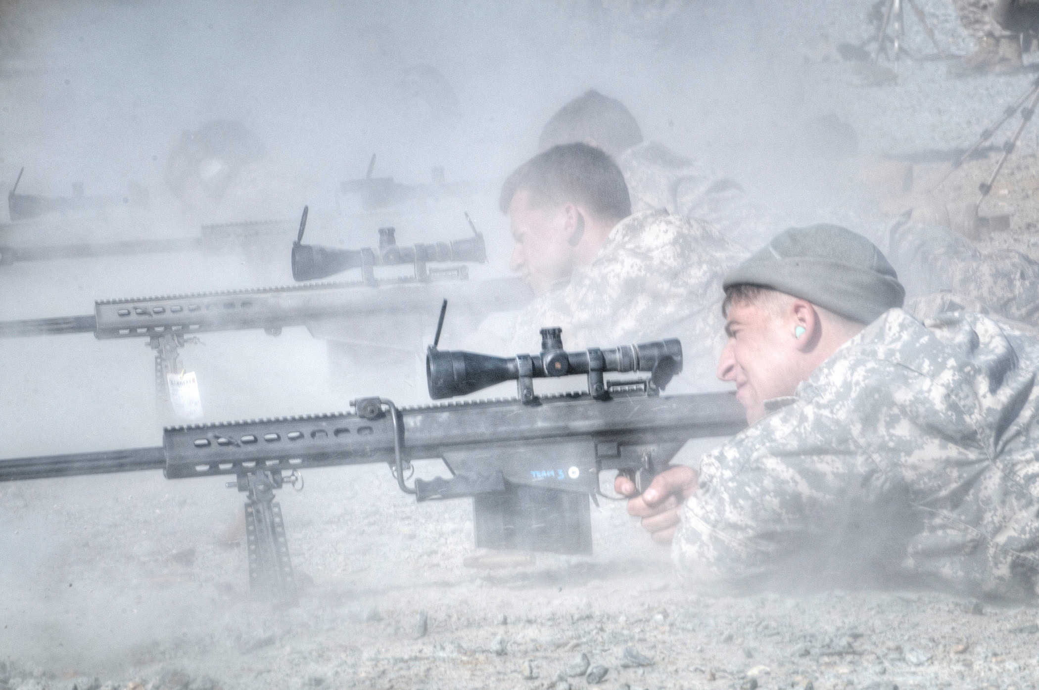 This sniper rifle can hit targets so far away, it feels like cheating