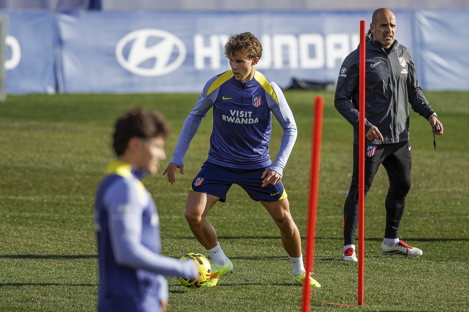 Barrios ultima su recuperación; Koke, con trabajo individualizado