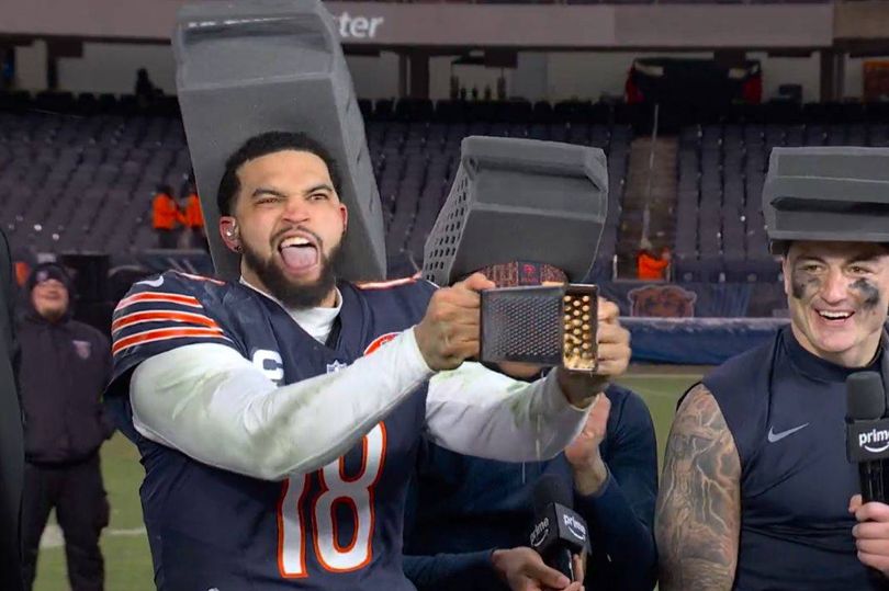 Bears fan spotted performing mocking Packers before Caleb Williams joins in