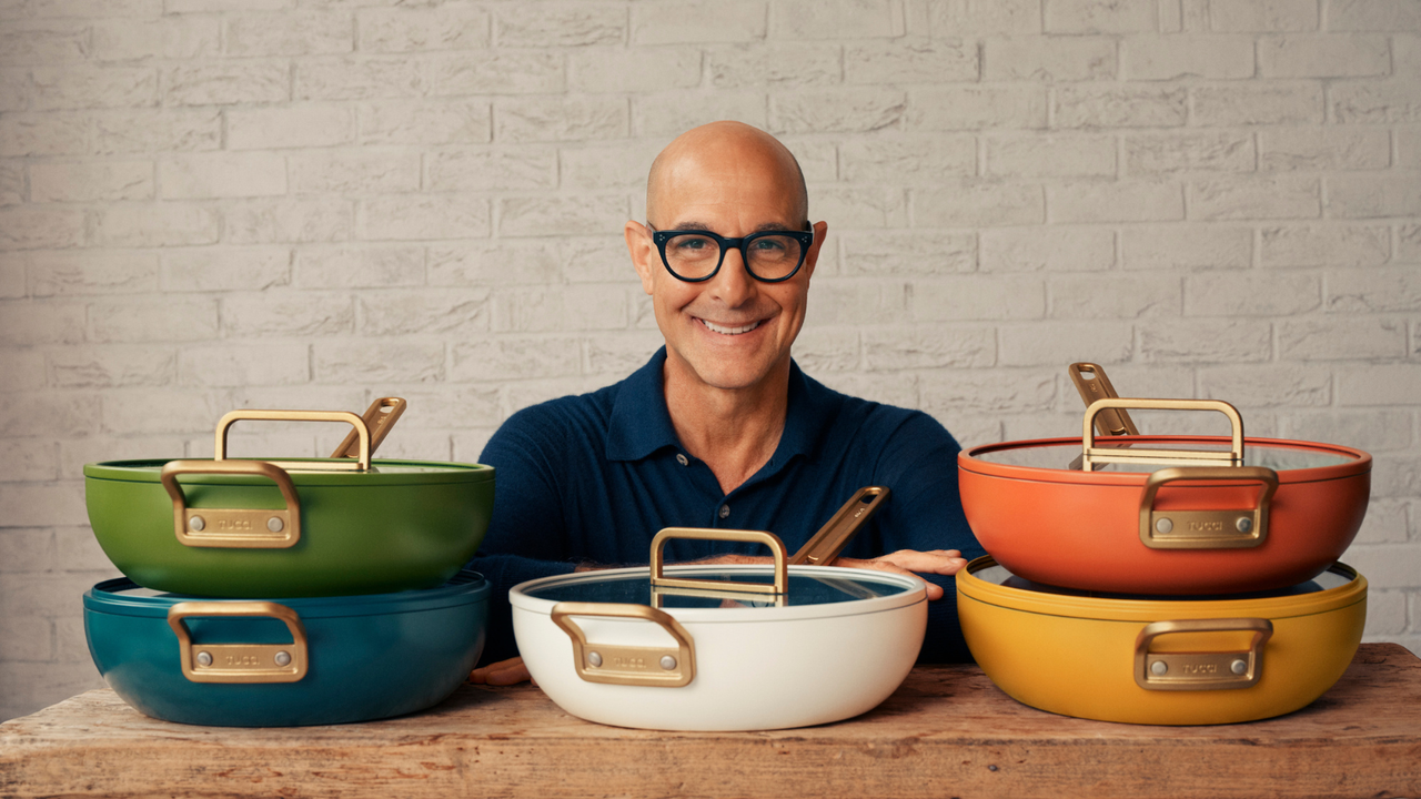 Our tester was blown away by Stanley Tucci's frying pan, and it's on ...