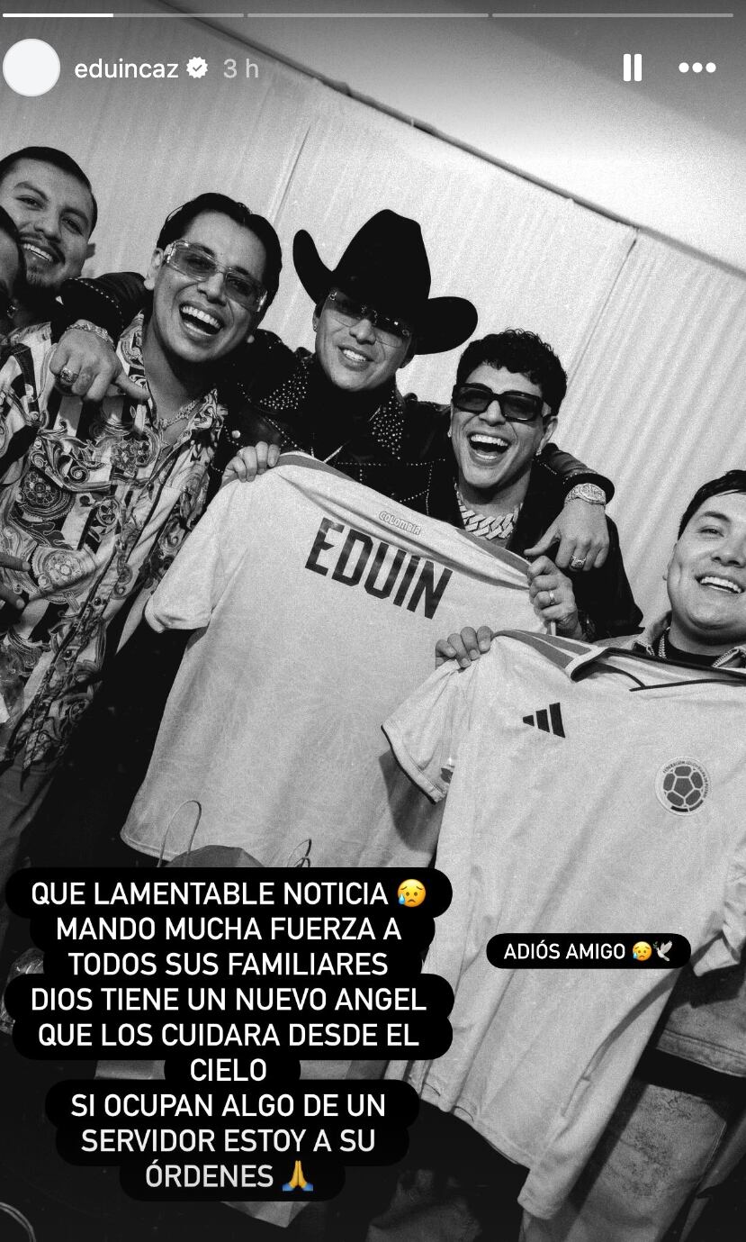 Carlos Rivera tenía planeado grabar canción con Yeison Jiménez, el ...