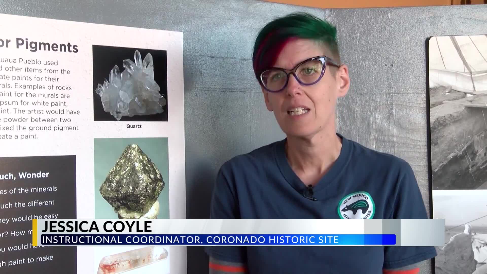 Ancient adobe art back on display at Coronado Historic Site following ...