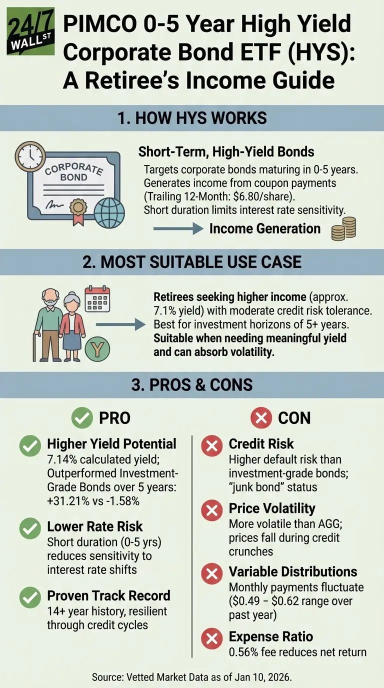 What should retirees do with Pimco’s 7% yield bond ETF?