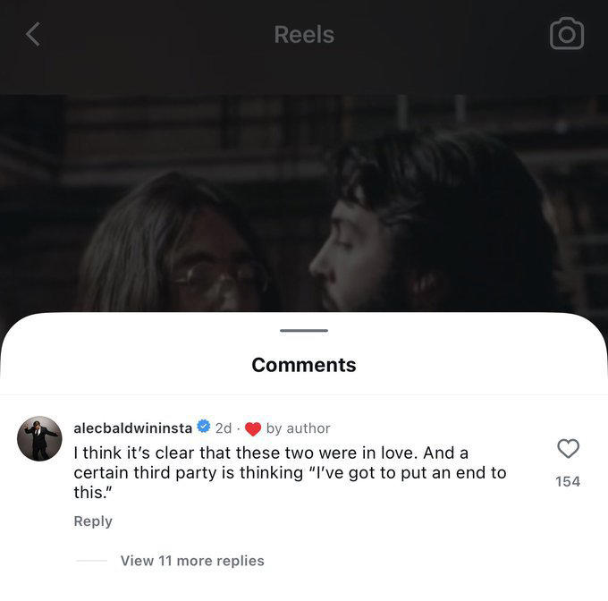 Alec Baldwin randomly fuels gay Beatles theory