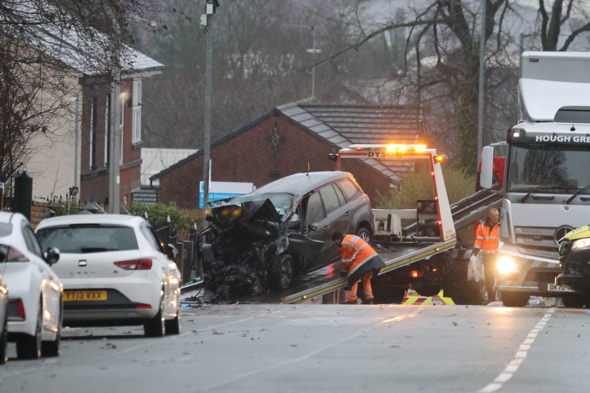 Four dead in tragic head-on crash in Bolton
