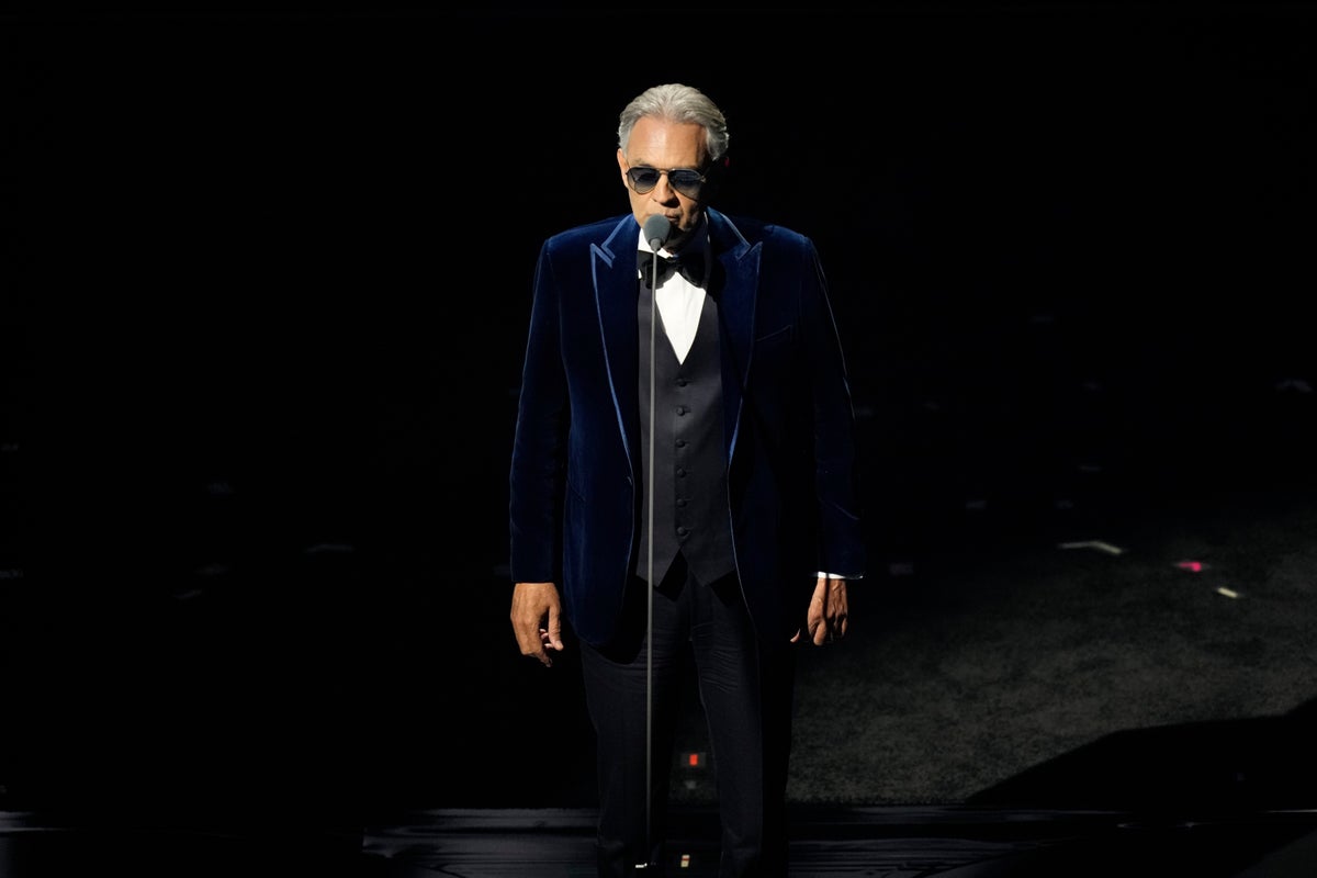 Andrea Bocelli will headline the Milan Cortina Winter Olympic opening ...