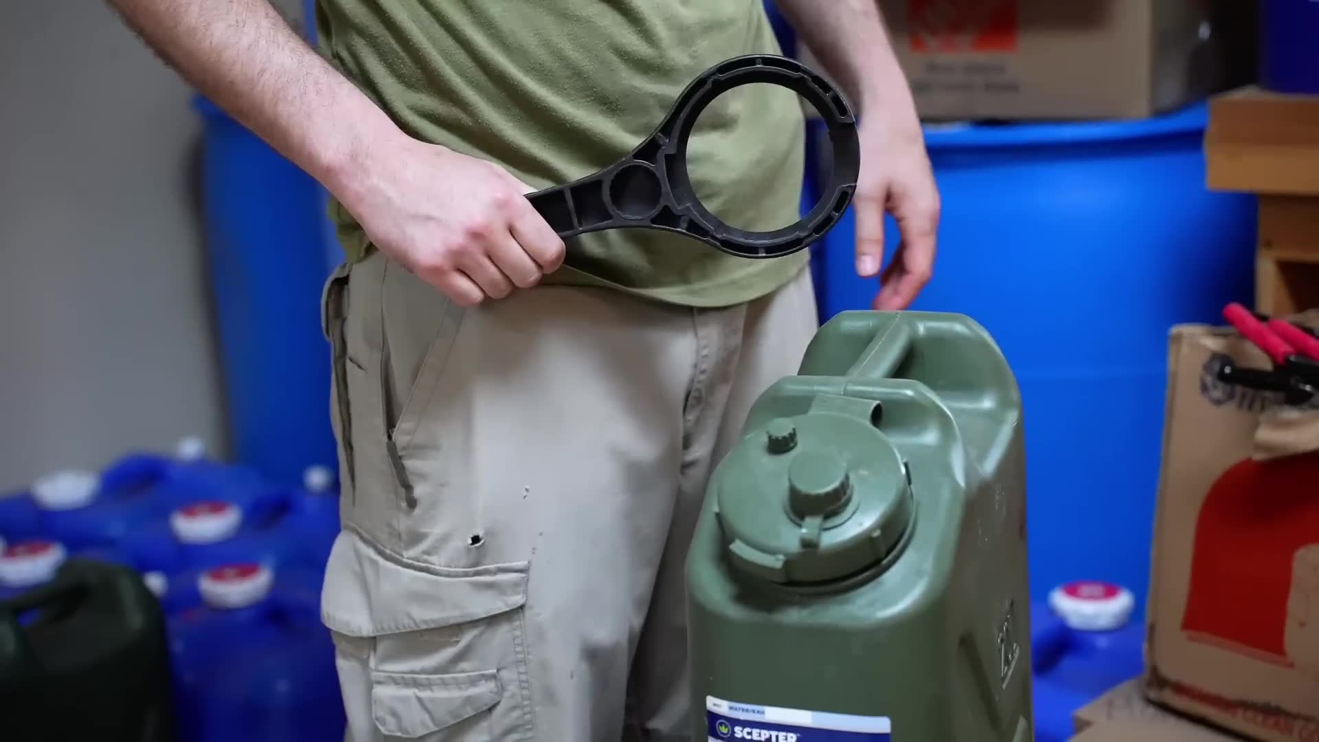 Full water system for emergencies