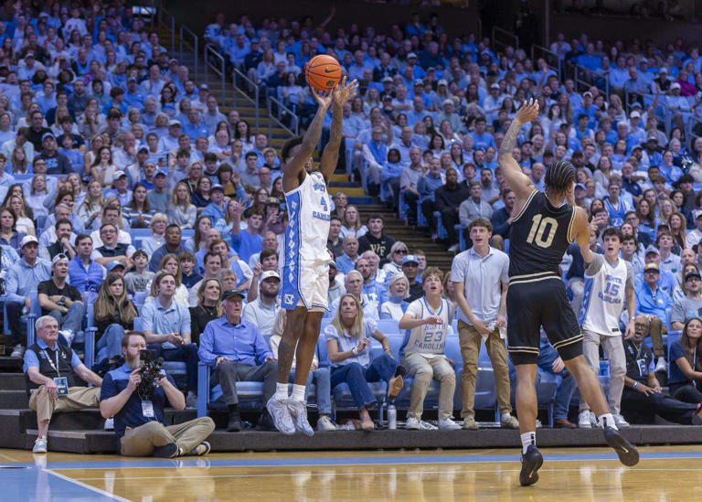 Jaydon Young sparked UNC, but late-game lapses overshadowed win over ...