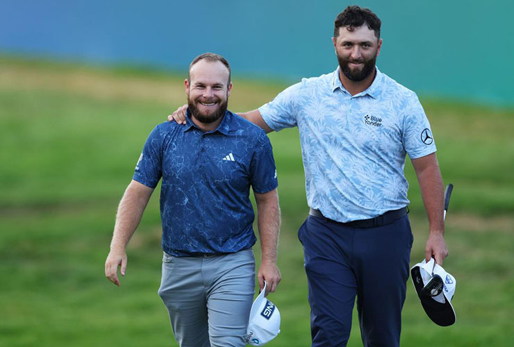 Jon Rahm roasts a pair of Ryder Cup teammates after receiving hair ...