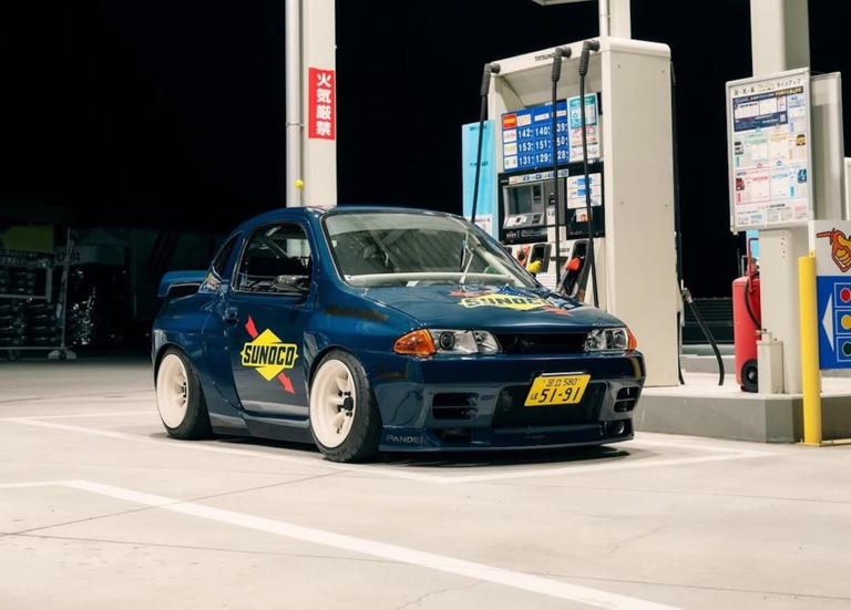 This tiny Suzuki kei car was turned into a pocket-sized Skyline GT-R