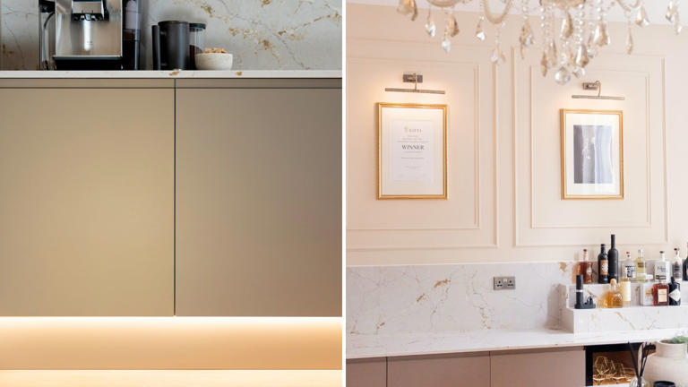 Rylan Clark's impressive hotel-style kitchen perfectly captures a sense ...