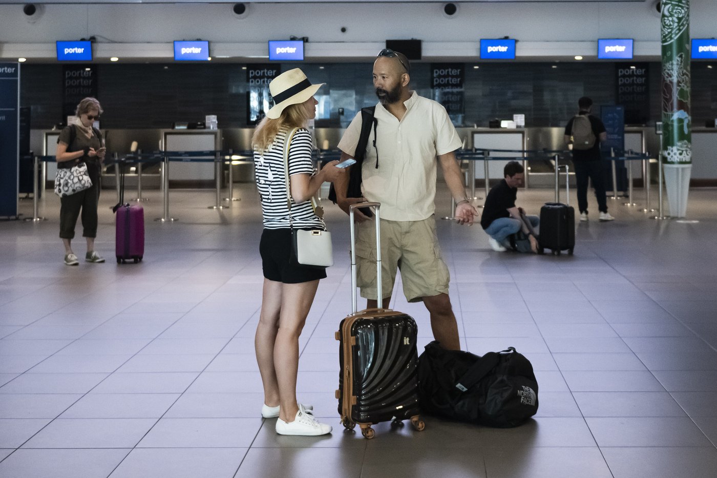 Le précontrôle des voyageurs est un élément crucial de la stratégie ...
