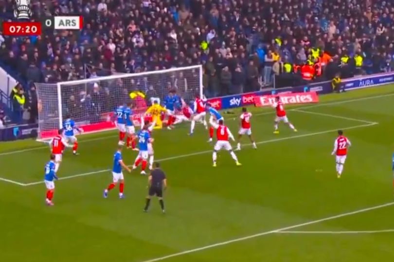 Arsenal's FA Cup clash at Portsmouth halted due to crowd incident