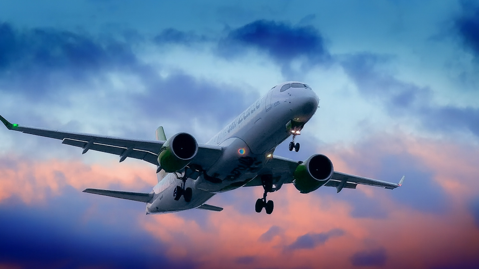 Strong winds force plane to abort landing