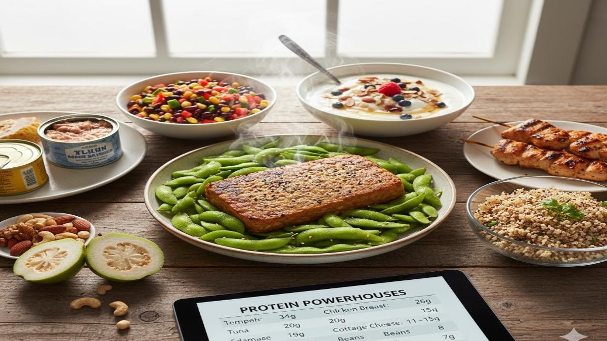 Beyond the shell: 10 surprising superfoods with way more protein than ...