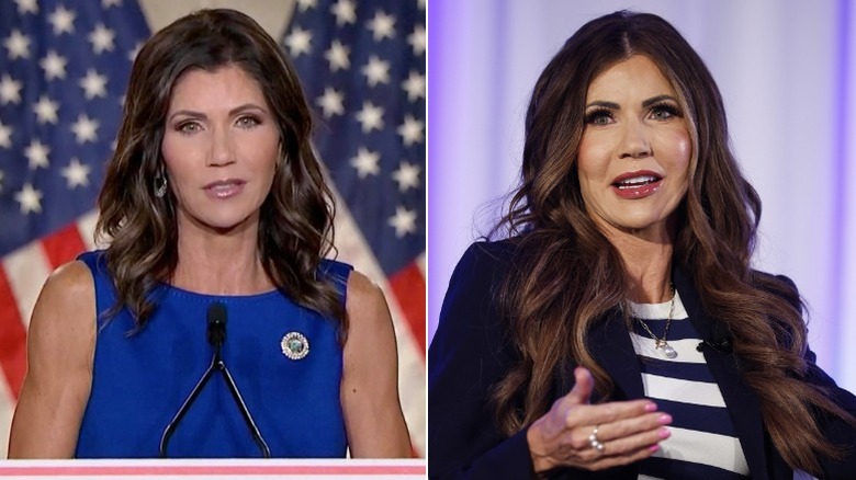 Kristi Noem's face has drastically changed through the years