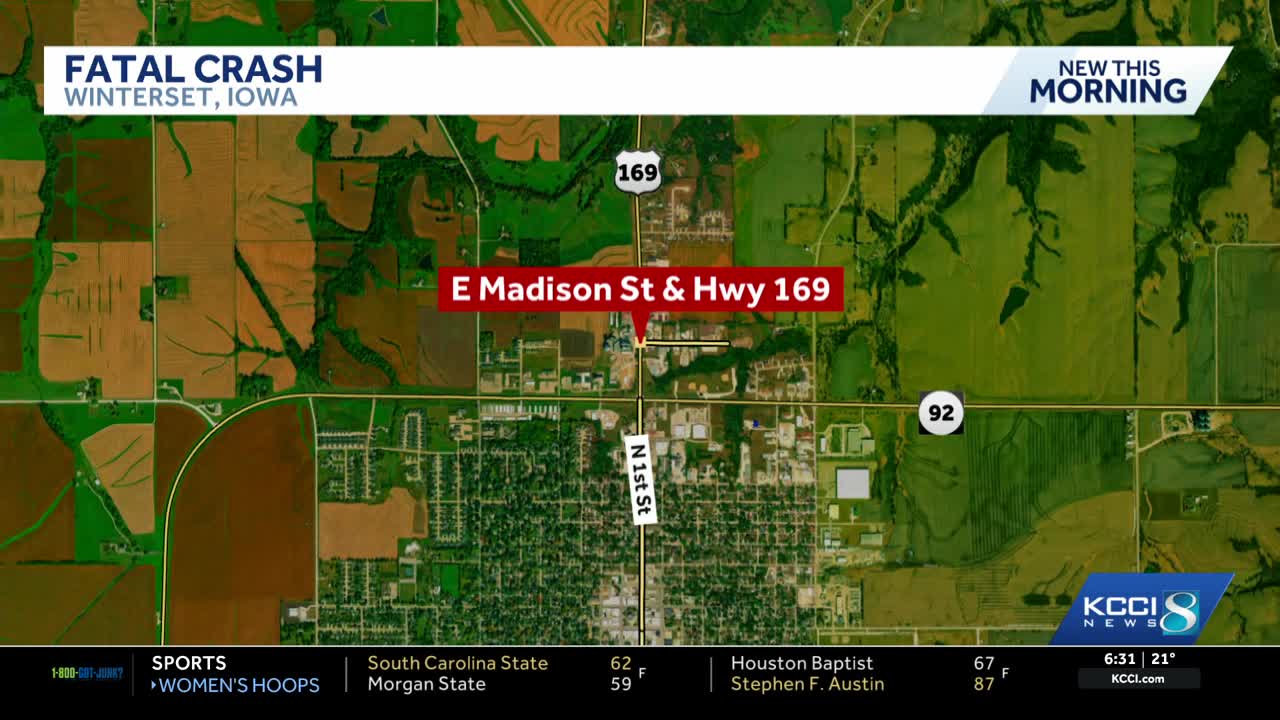 Deadly crash: Iowa man who ran into roadway dies after being hit by truck