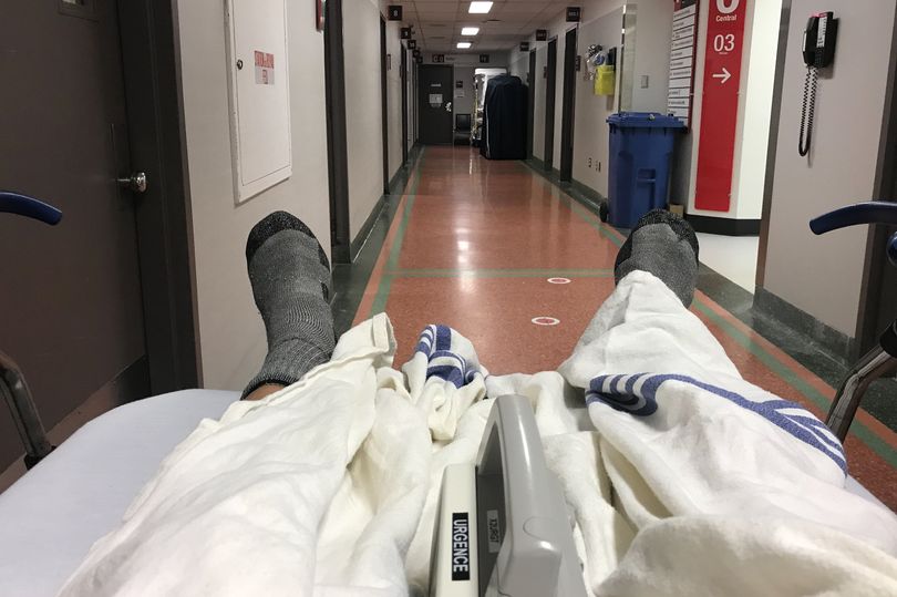 Woman dies alone on corridor trolley as NHS A&E at breaking point