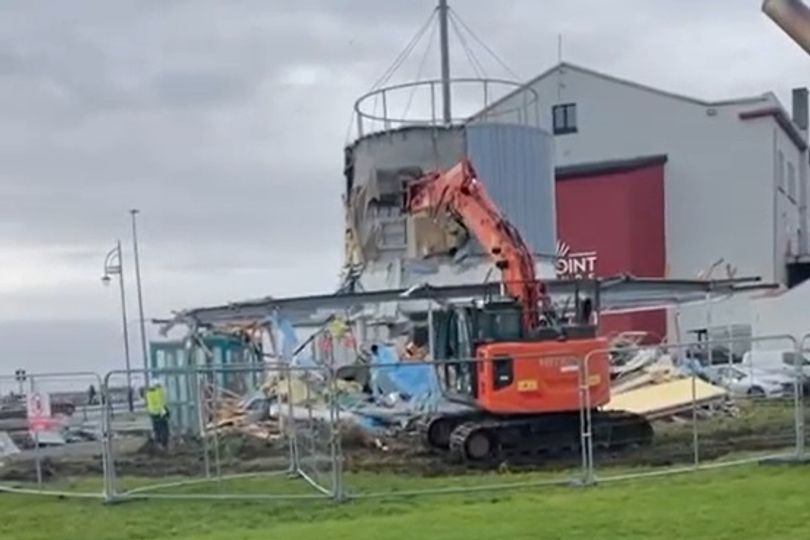 Sad day for Salthill as building demolished