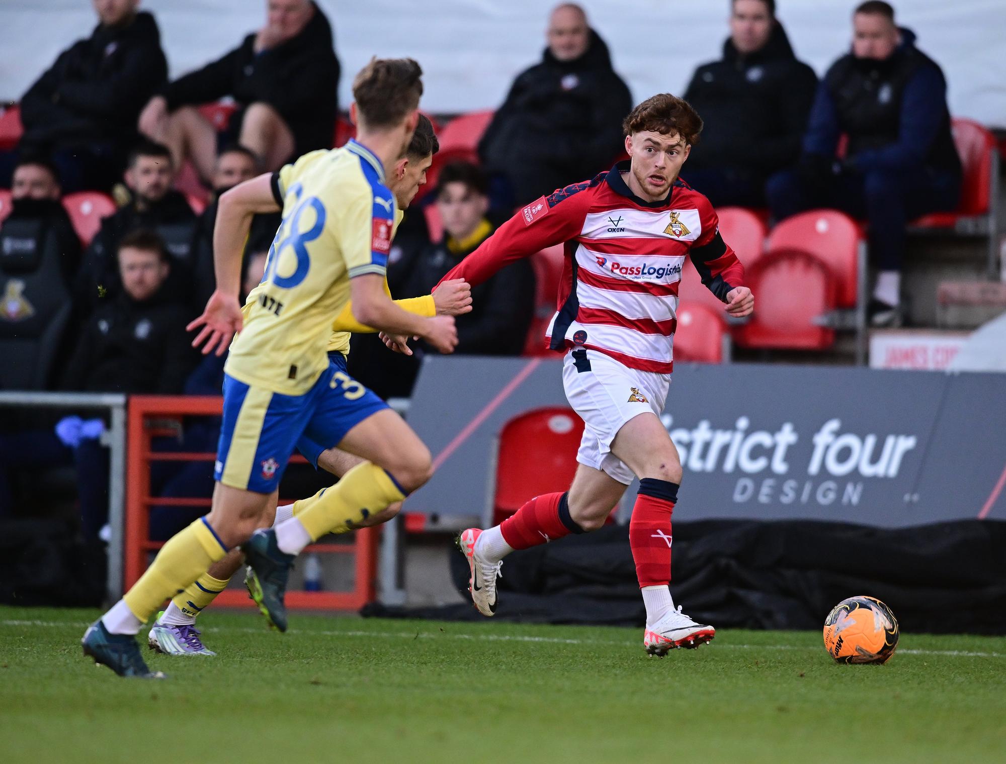 Grant McCann on Doncaster Rovers' tactical tweak vs Southampton + more ...