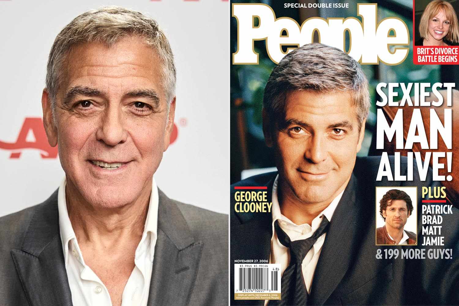 George Clooney jokes AARP Magazine should take a page from People and ...