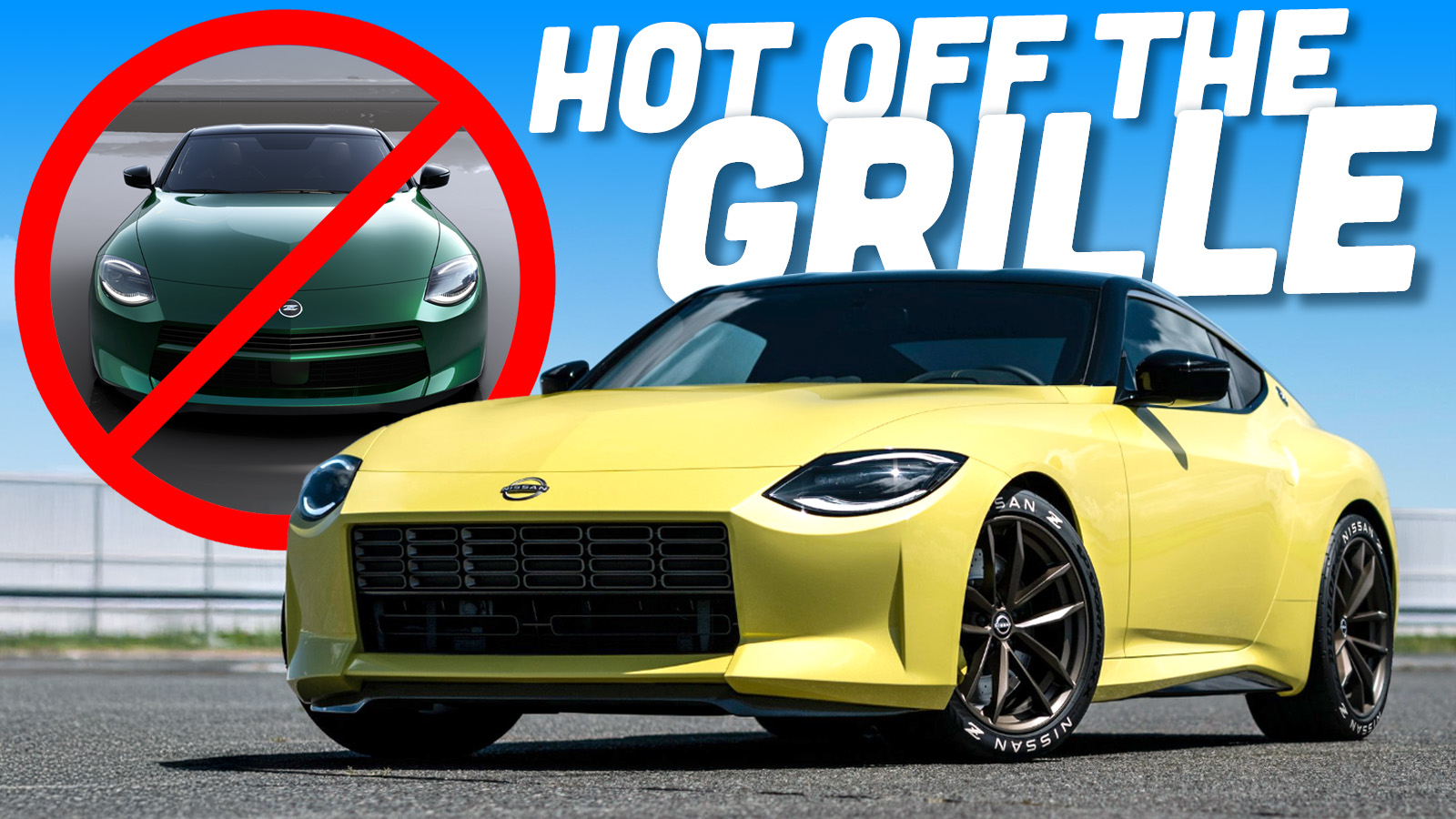 Everyone is wrong about the Z's Grille, Nissan got it right the first time